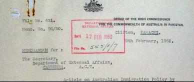 The dictation test and Immigration Restriction Act – newspaper article ...